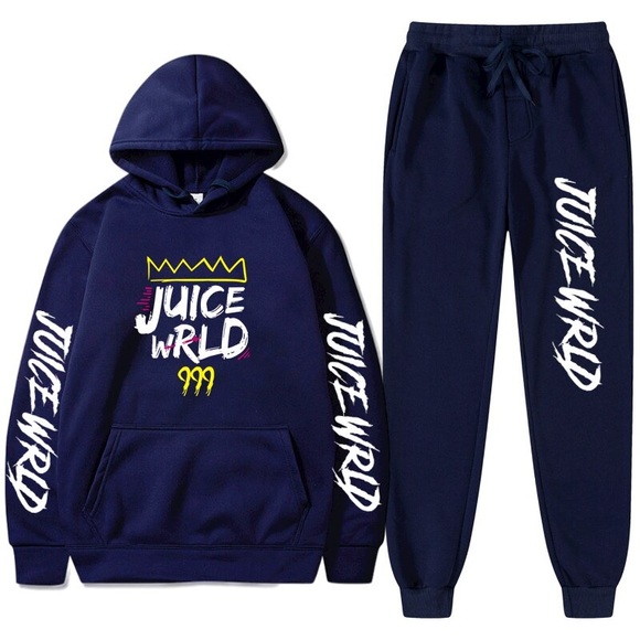 Sweaters | Juice Wrld 999 Set Hoodie Pants Sweater S5xl New Fast | Poshmark